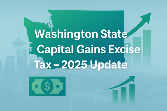 Washington State Capital Gains Excise Tax – 2025 Update | Synergos ...